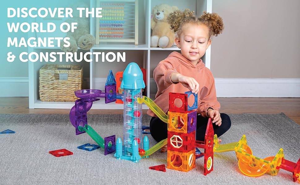 Magnetic Marble Run – Play Brainy